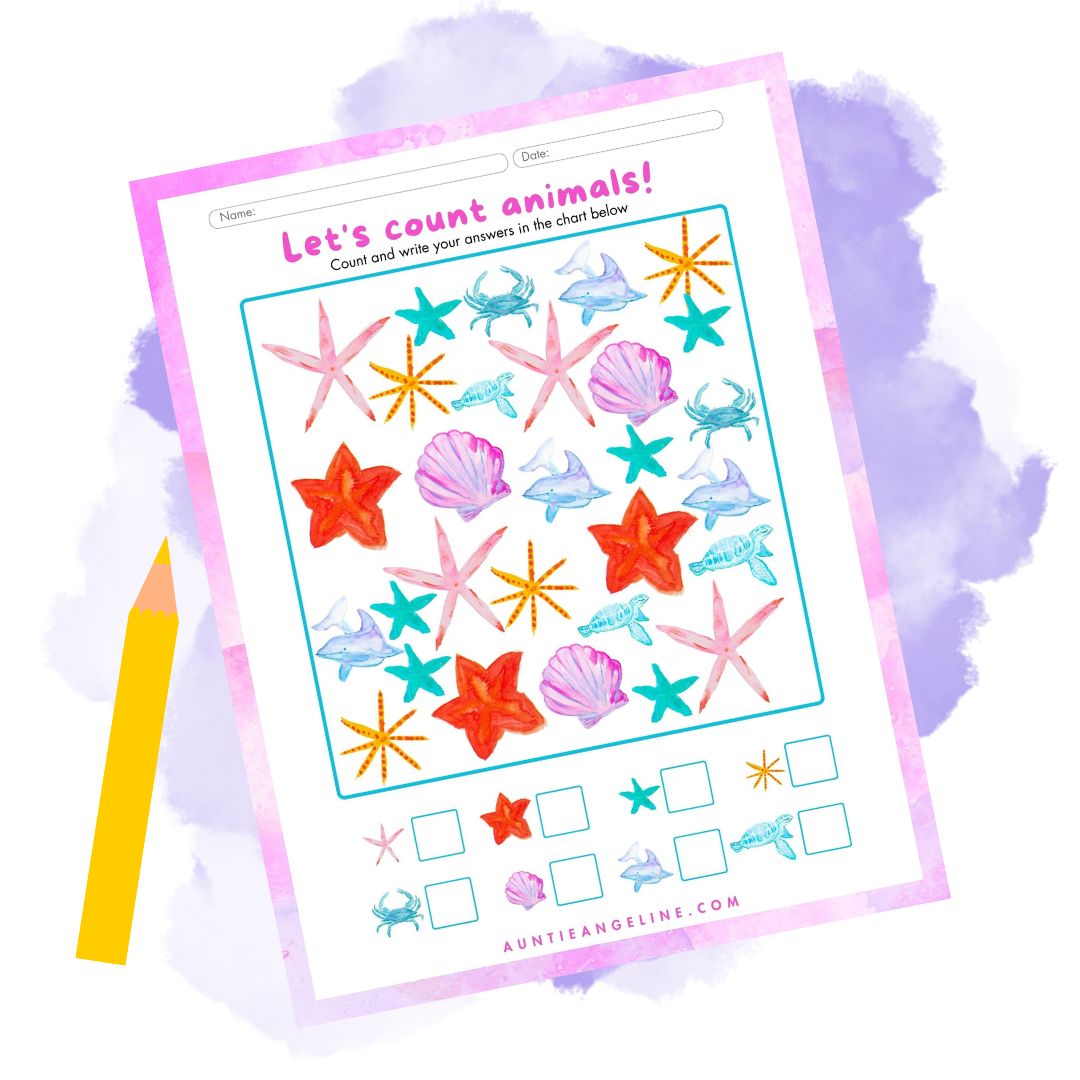 Let's count animals – Auntie Angeline